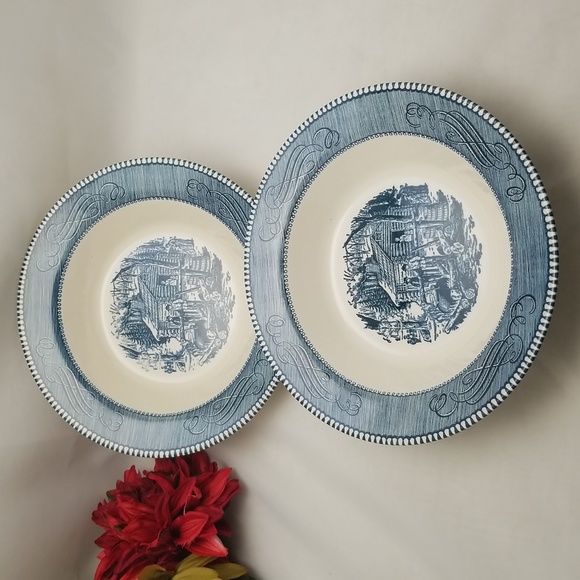 Royal China | Dining | Royal China Ironstone Currier Ives Maple ...